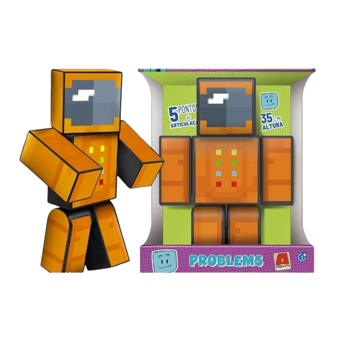 Boneco Zoom Turma do Problems Algazarra 1253 - Lojas MM