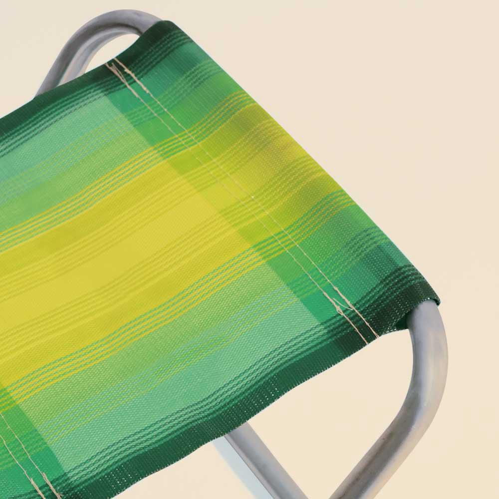 Banqueta Verde Alumínio Mor - Lojas MM