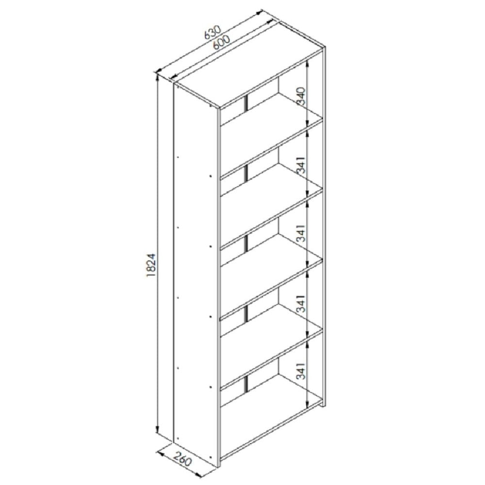 Módulo Funcionale Organizador Mdp Multiuso Art In Moveis - Lojas MM
