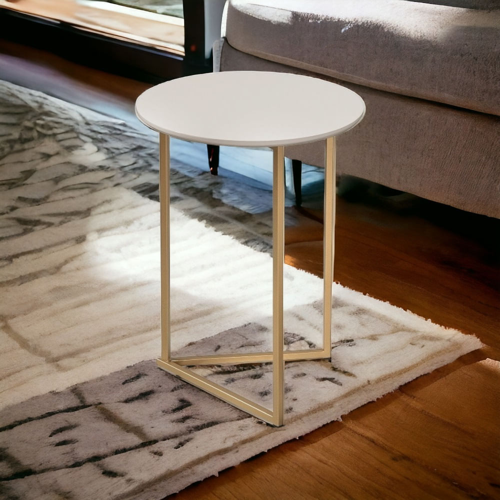 Mesinha Sala Lateral Centro Decorativo Jade Lançamentos - Lojas MM