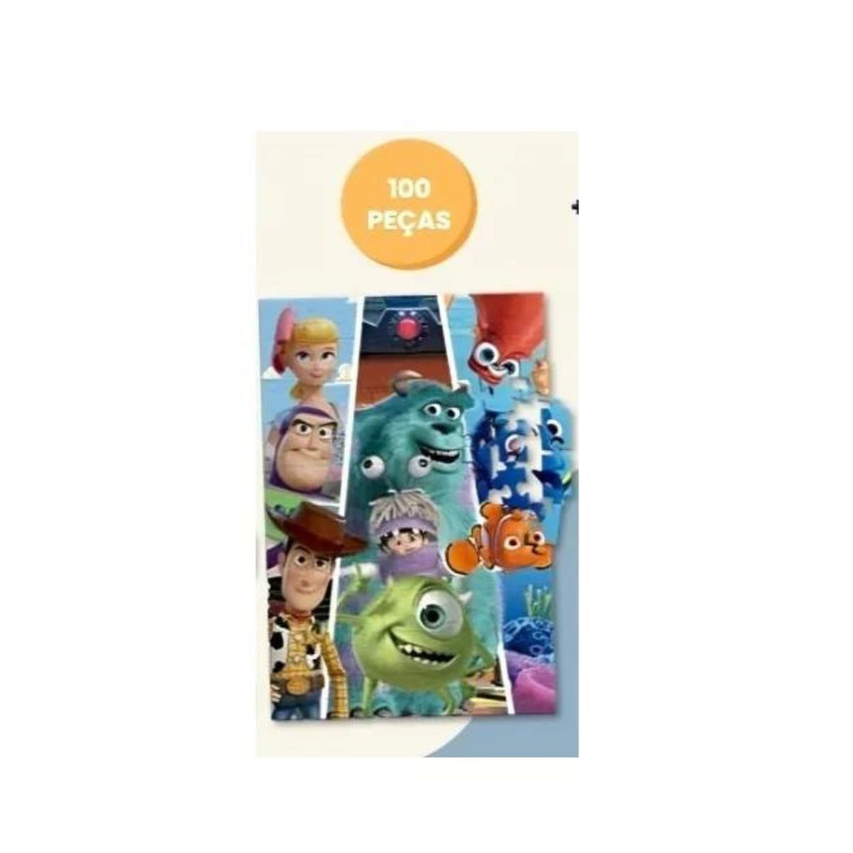 Maleta Pixar Com 3 Quebra Cabeças Toyster 009139 - Lojas MM